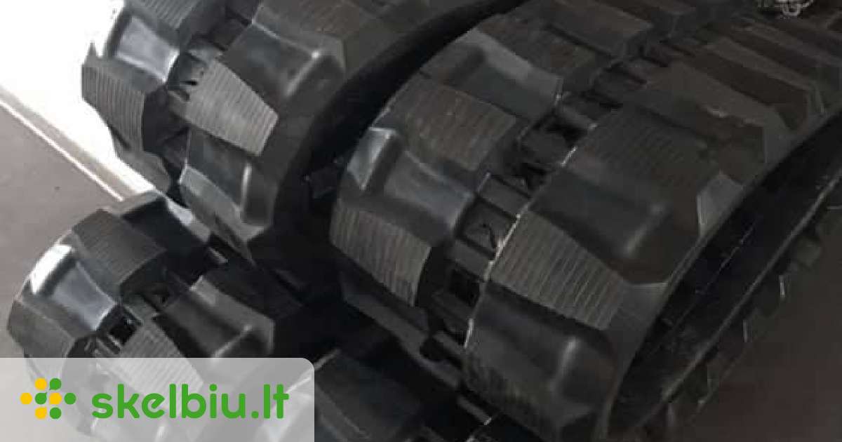 Guminiai Vikšrai sunkiąjai technikai 809060037 - Skelbiu.lt