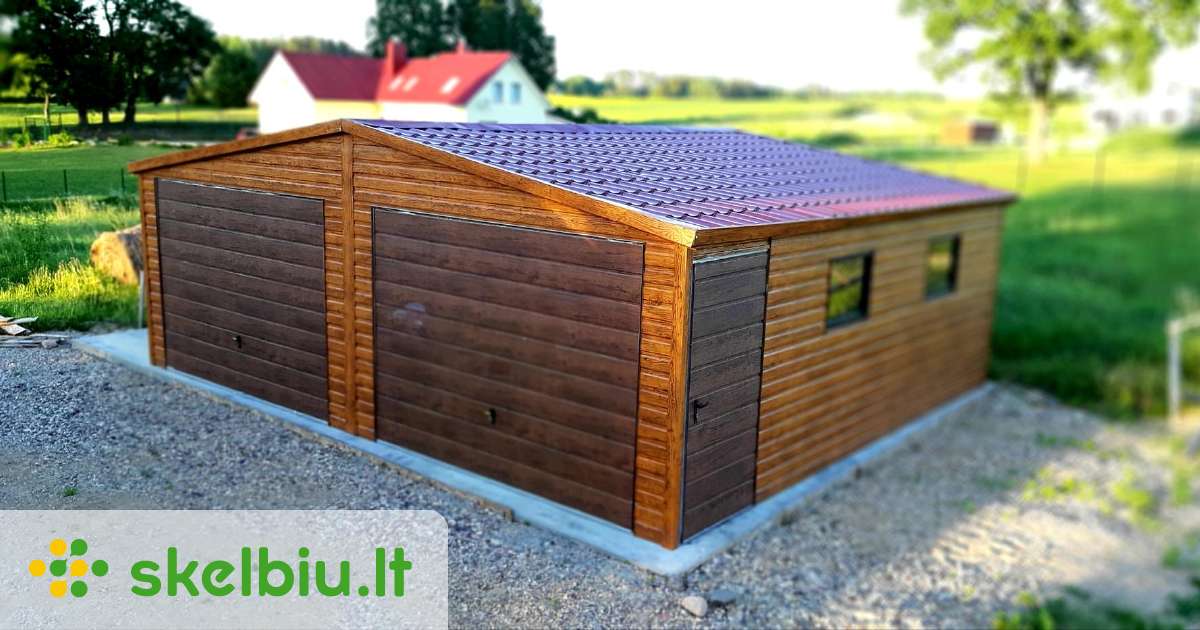 Garažas, Vilniuje, geležinis garažas Nekilnojamo turto skelbimai ...