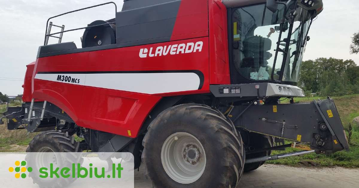 Parduodu kombaina Laverda M300 Mcs - Skelbiu.lt