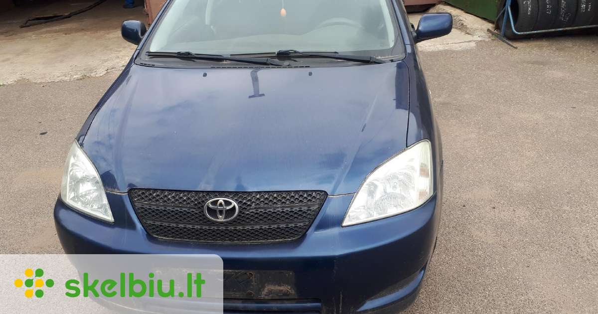 toyota corolla dalimis skelbimai - Skelbiu.lt