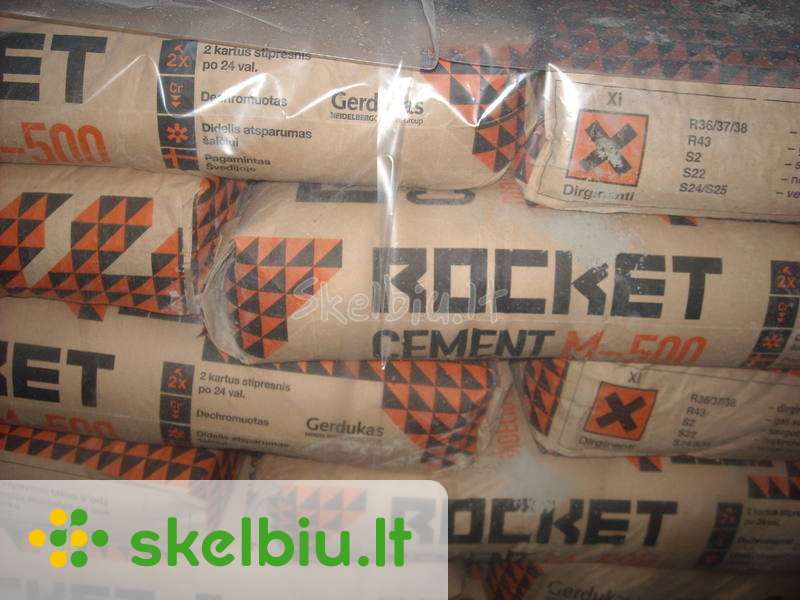 rocket cementas skelbimai - Skelbiu.lt