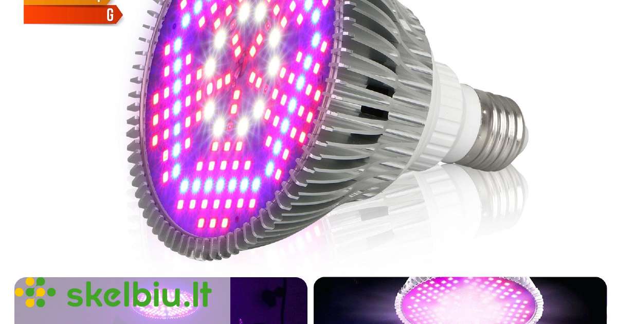 120 LED lemputė augalų auginimui 100w - Skelbiu.lt