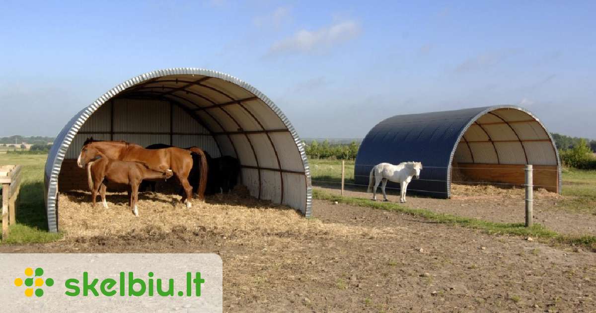 Pastogė gyvuliams - mini angaras - Skelbiu.lt