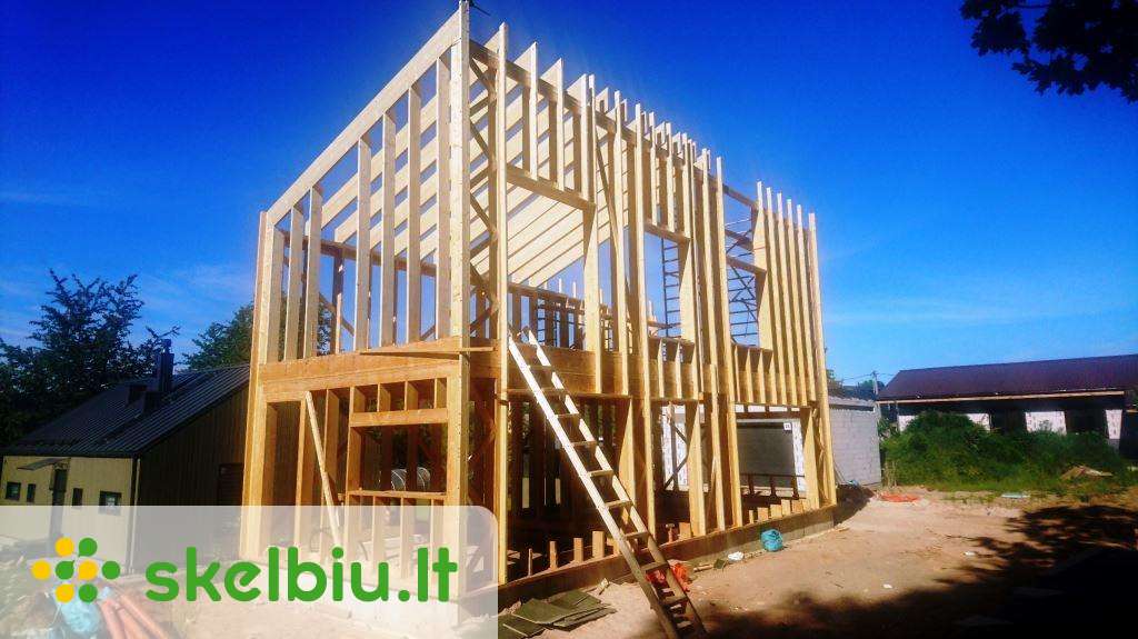 Karkasiniai Namai A+, A++ ! Stogai! Medžio Idėjos" - Skelbiu.lt