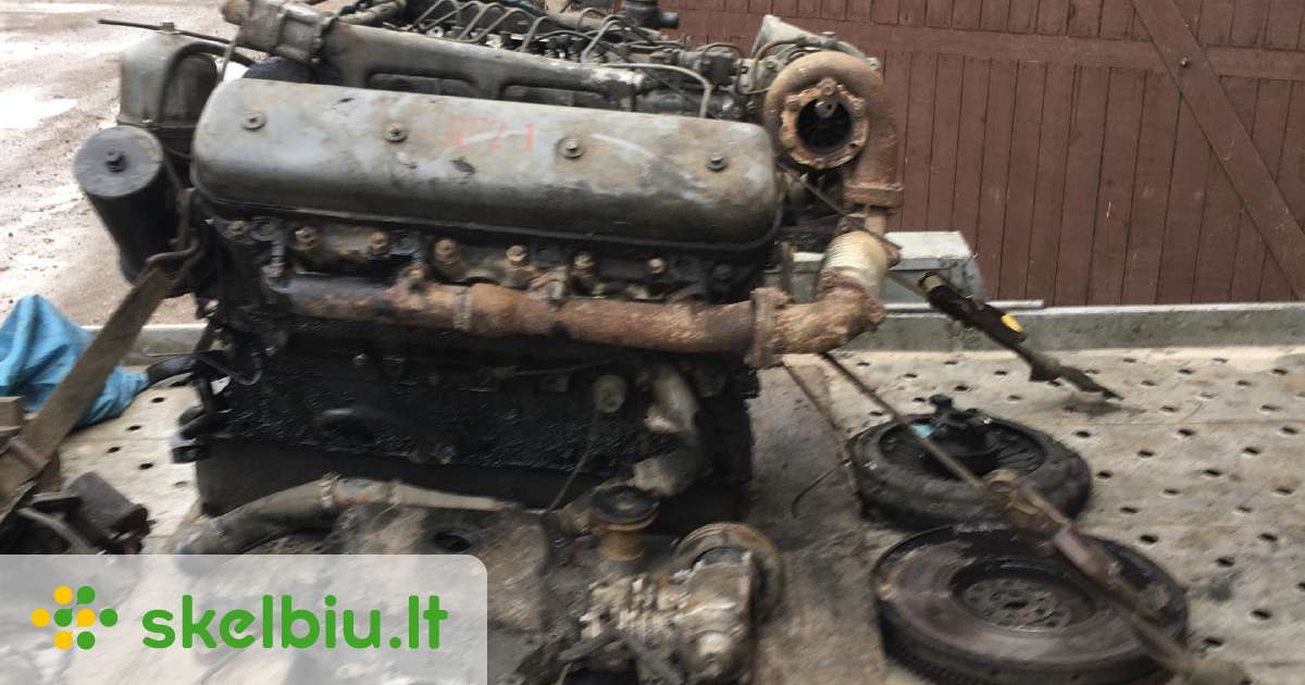Supermaz V8 Turbo variklis dalimis - Skelbiu.lt