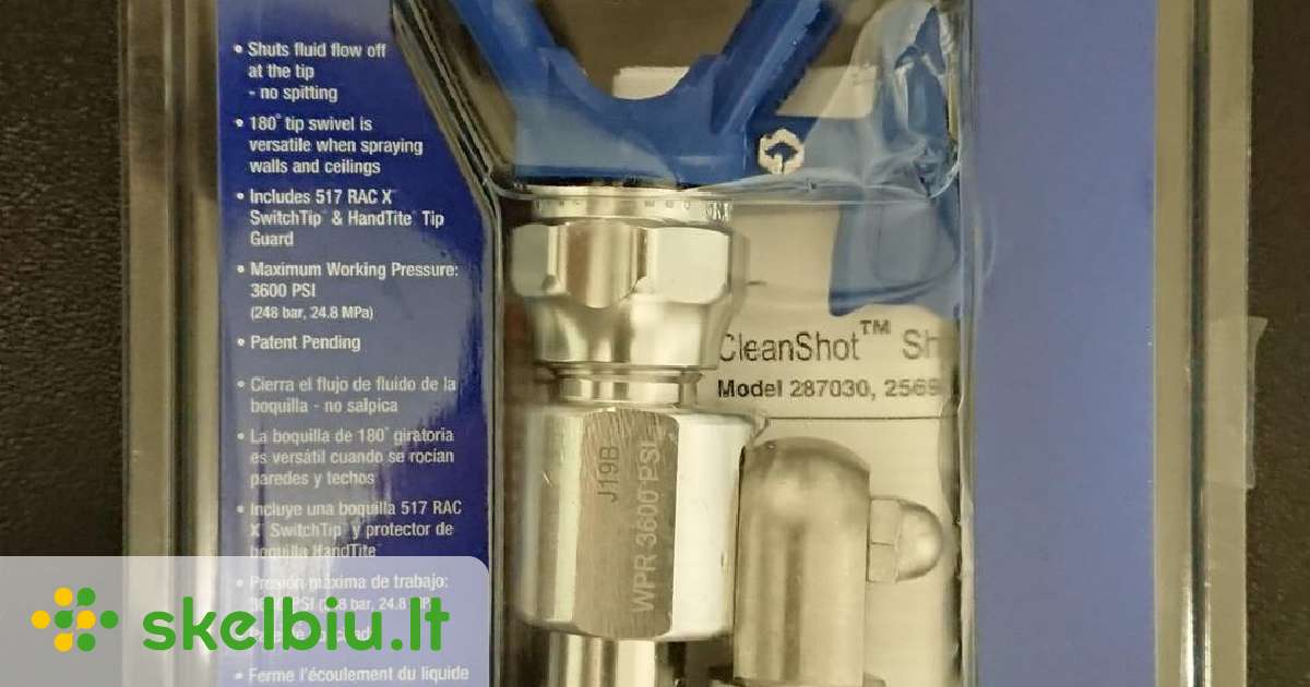 Graco Cleanshot Valve - Skelbiu.lt