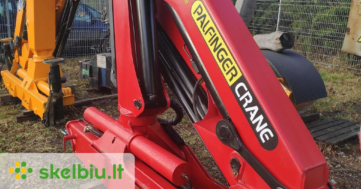 Manipuliatorius Palfinger Pk11000 - Skelbiu.lt