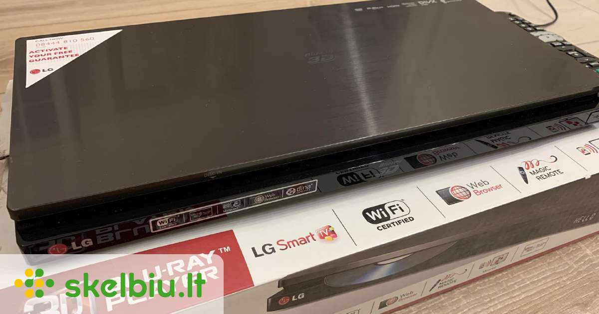 Aukštos klasės Blu ray grotuvas LG Bdp730 - Skelbiu.lt