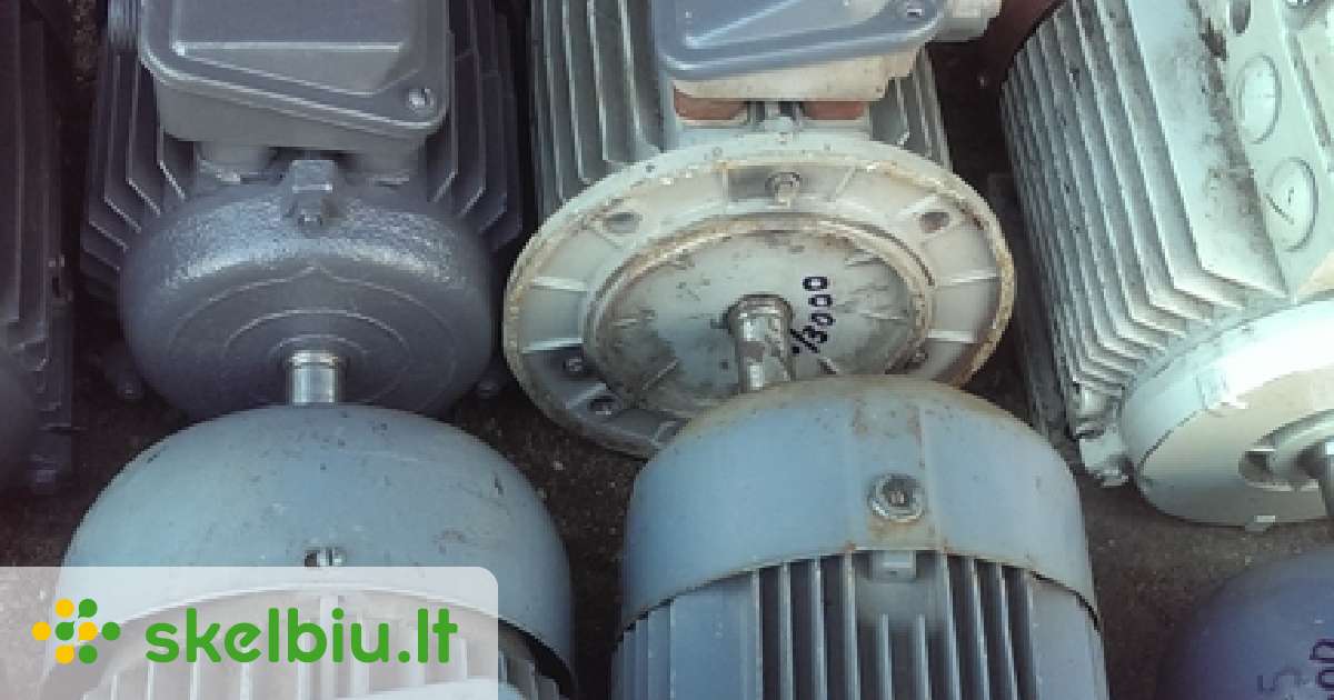 Elektros Varikliai - Skelbiu.lt