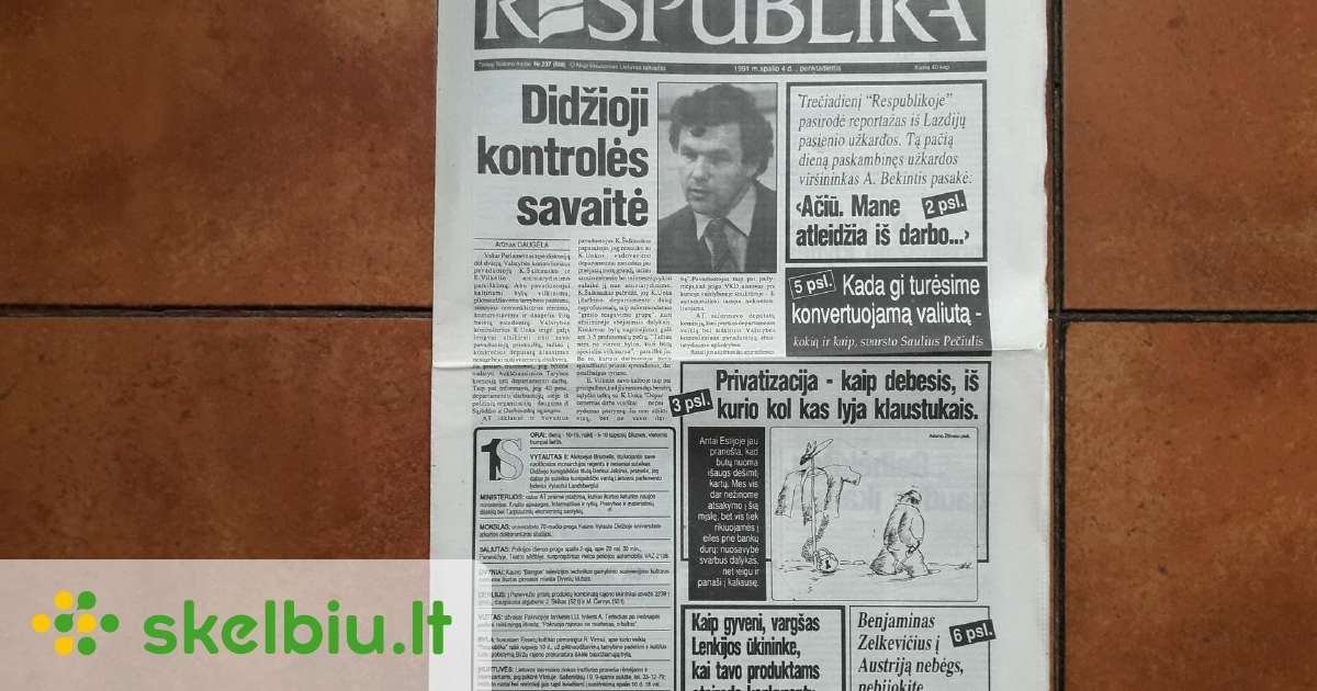 kontrolierius skelbimai - Skelbiu.lt