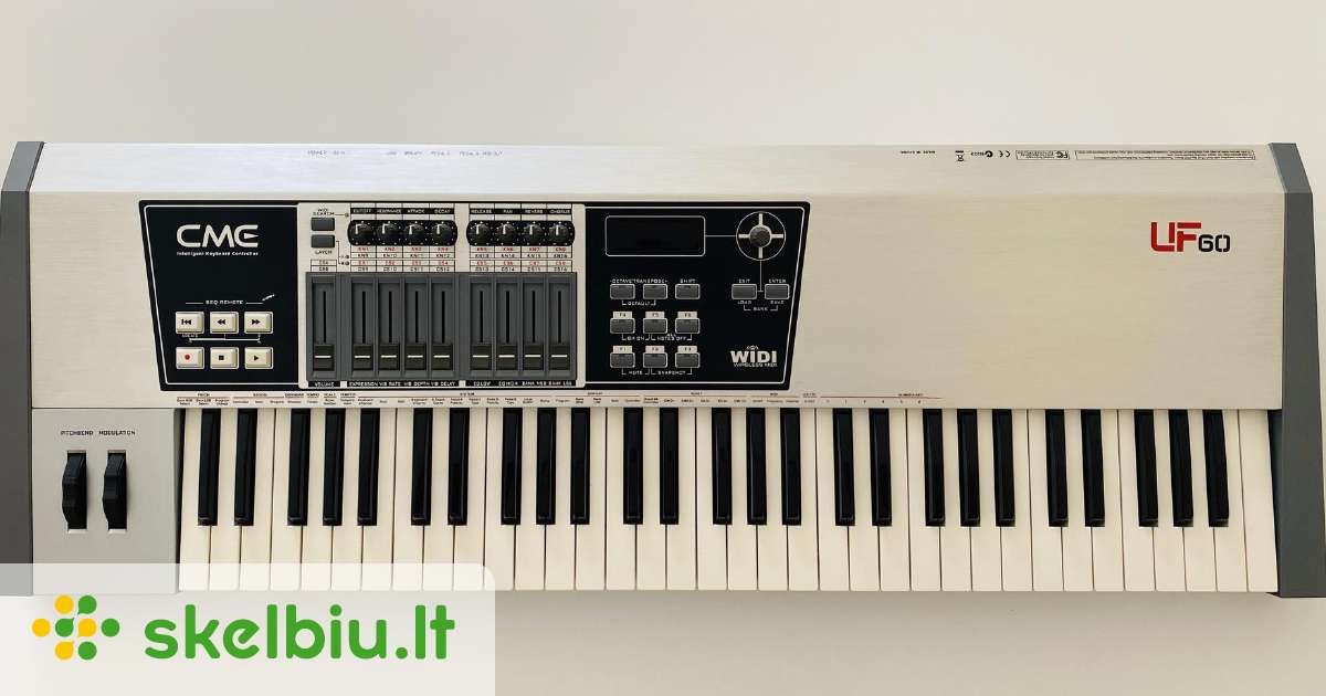 Cme Uf 60 Midi/widi Klaviatūra - Skelbiu.lt