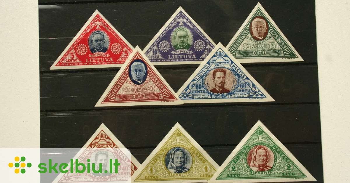 Lietuviski pasto zenklai-1933 m. - Skelbiu.lt