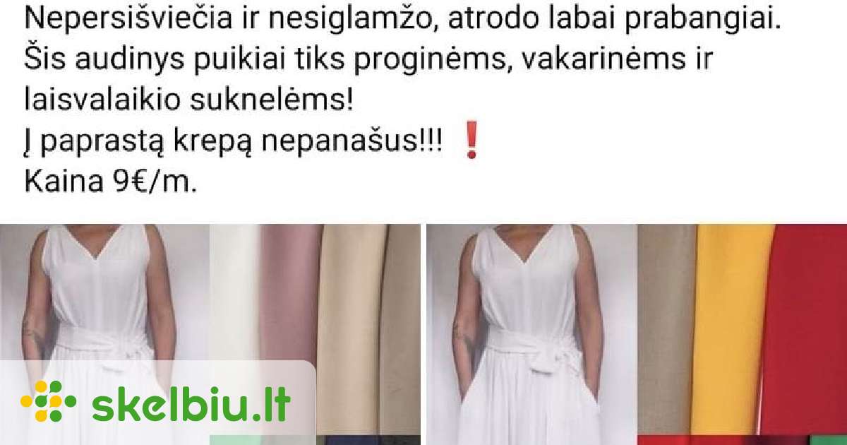 medziagos audiniai skelbimai (23 psl.) - Skelbiu.lt