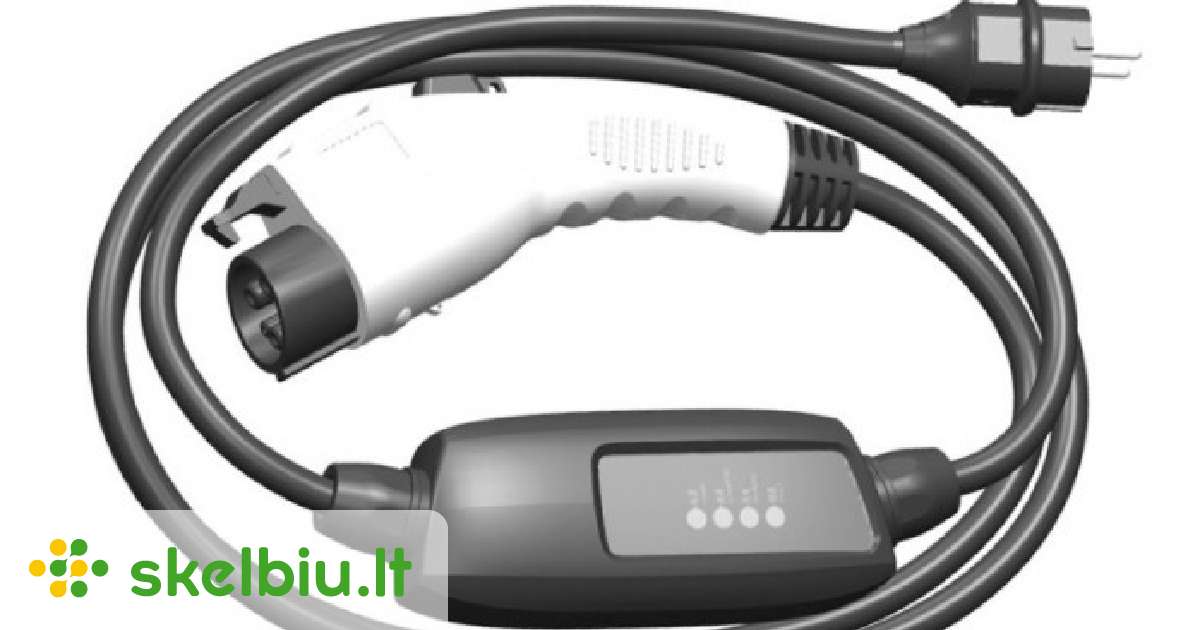 Elektromobilio pakrovejas (Ev Charger, New, Hq) - Skelbiu.lt