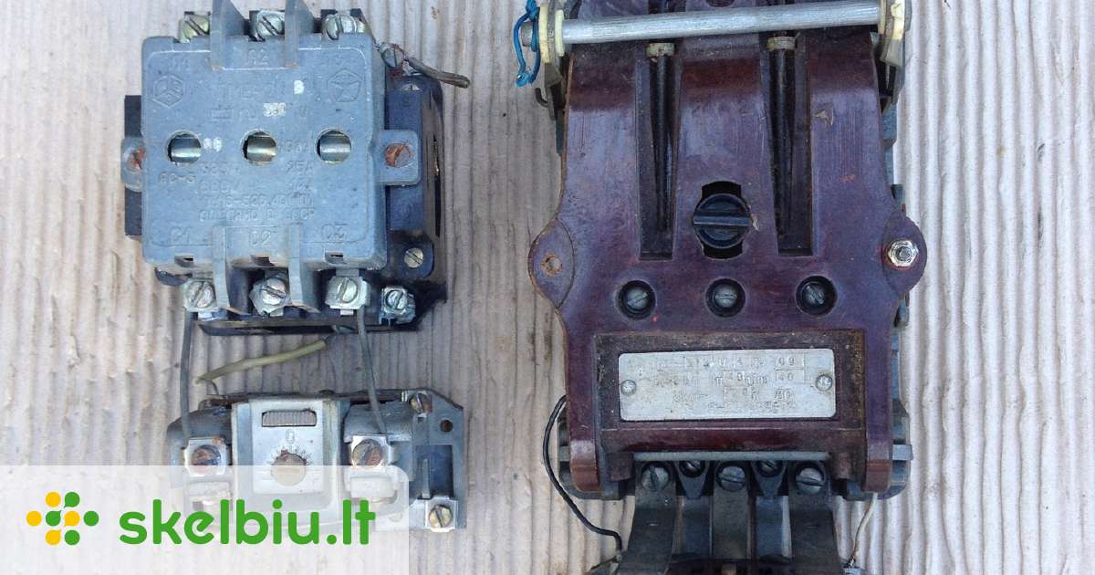 Elektros magnetinis isjungejas - Skelbiu.lt