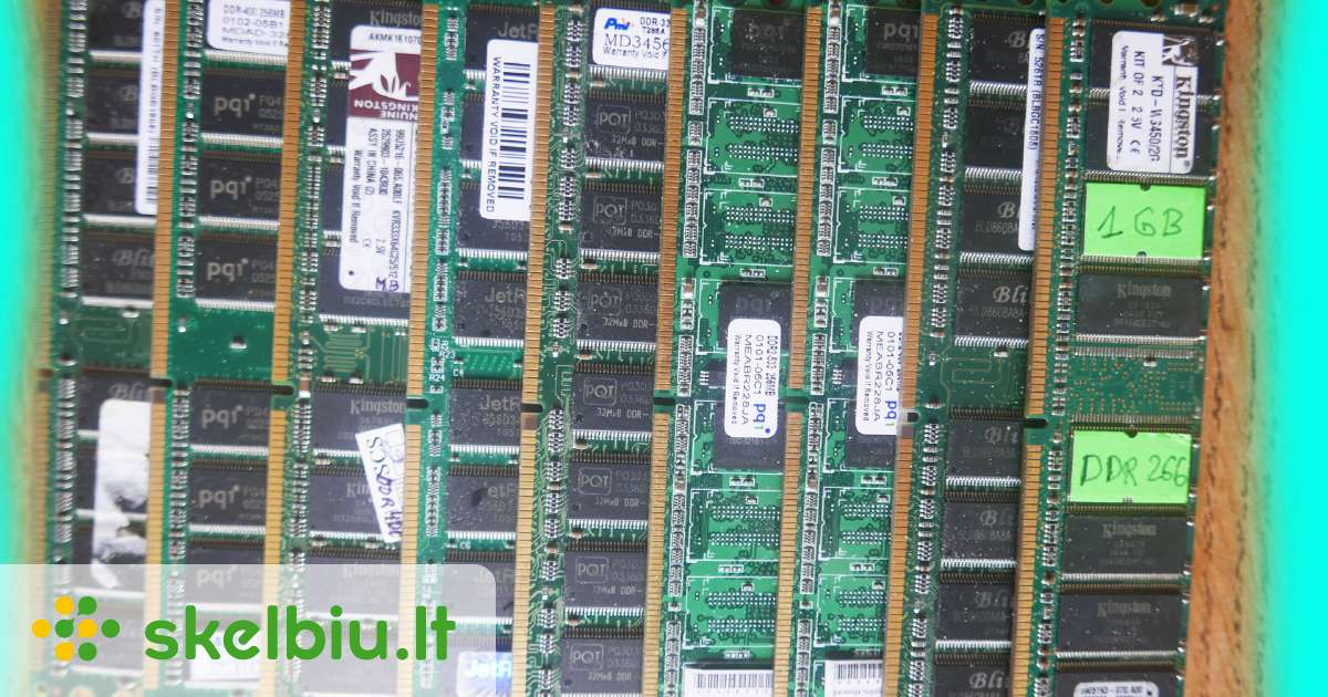 ddr 400 gb skelbimai - Skelbiu.lt
