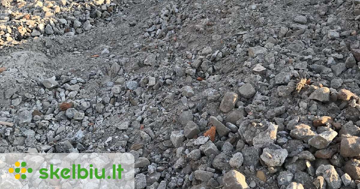 Maltas betonas, gruzas, dolomito skalda - Skelbiu.lt