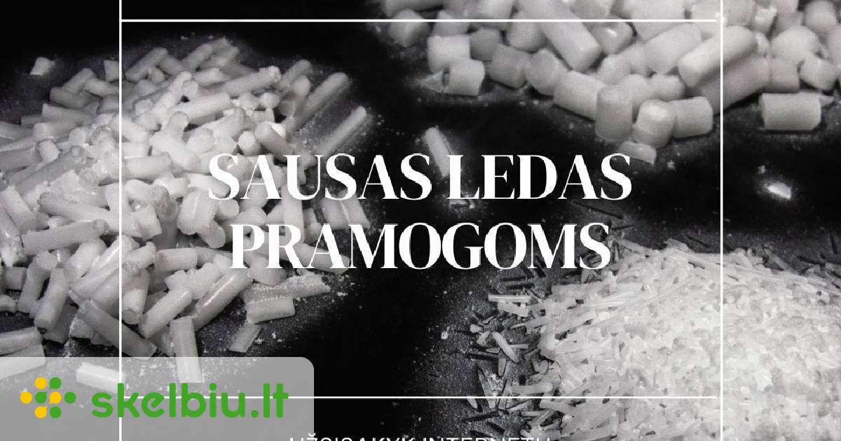 Sausas ledas (dry ice) - Skelbiu.lt