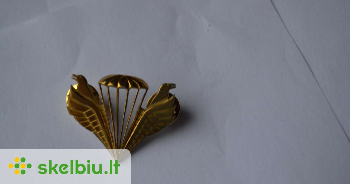 Parasutininko zenklas - Skelbiu.lt