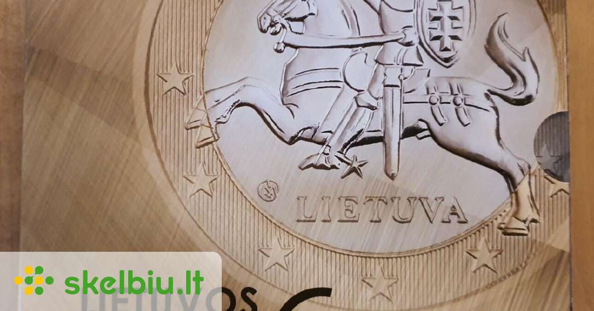 Lietuvos eurų monetų rinkinys 2015 - Skelbiu.lt