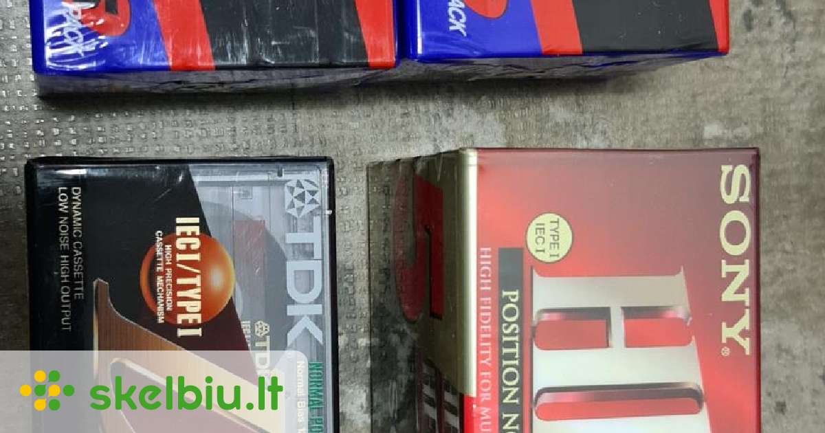 Parduodu kasetes - Skelbiu.lt