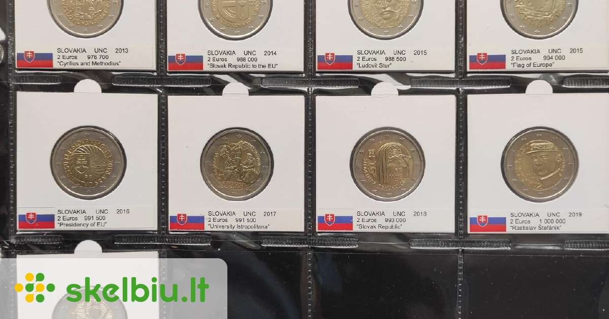 2 euru monetos slovakijos skelbimai - Skelbiu.lt