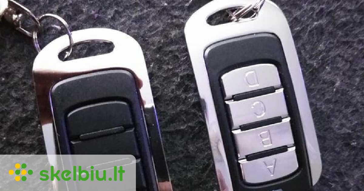 Universalus vartu garazu pultelis kintamas kodas - Skelbiu.lt