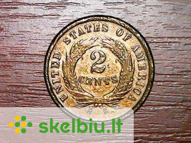 JAV 2 centai, 1864 - Skelbiu.lt