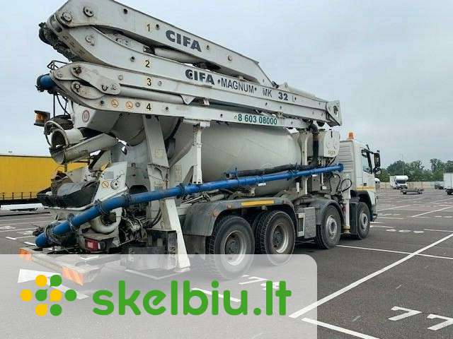 Betono siurblio/betonvežio (29/32m) nuoma - Skelbiu.lt