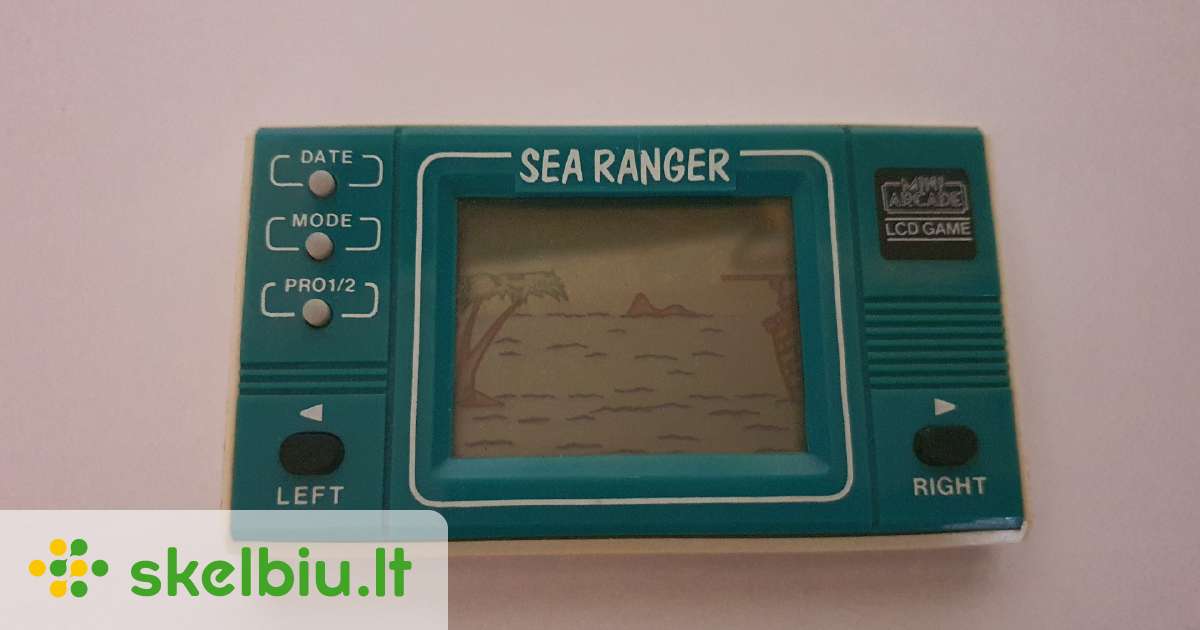 Sea ranger mini arcade LCD game - Skelbiu.lt