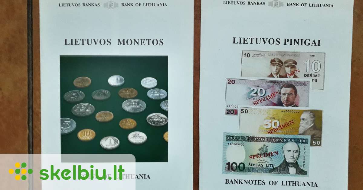 Pinigų bukletai 1993 metai - Skelbiu.lt