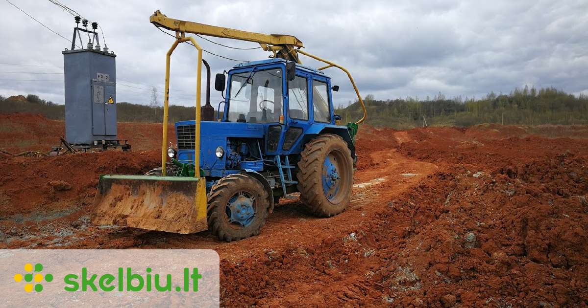 Mtz-82 Belarus traktorius grąžtas - Skelbiu.lt