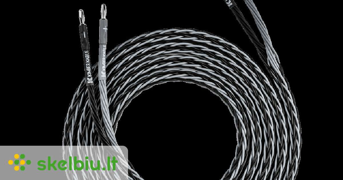 Kimber 8vs 8pr 8tc bi-wire Oyaide Qed 40 laidas - Skelbiu.lt