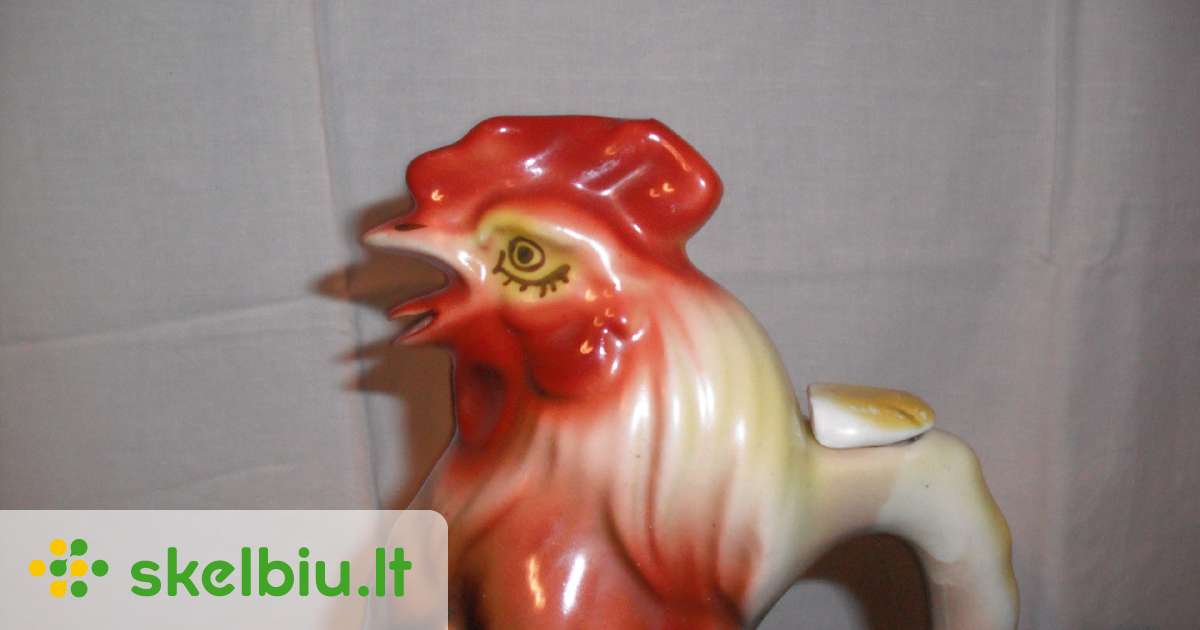 27eur. Grafinas/stofas/dekanteris "Gaidys" h-28cm - Skelbiu.lt