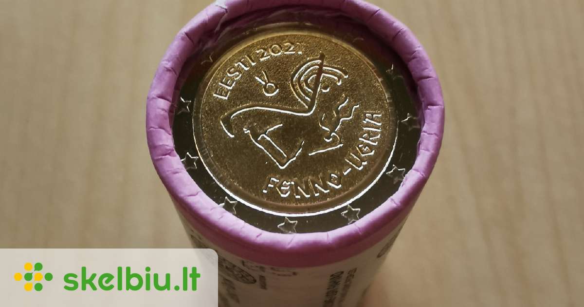 Estija 2021m. 2 € “Finougrų tautos -ritinėlis - Skelbiu.lt