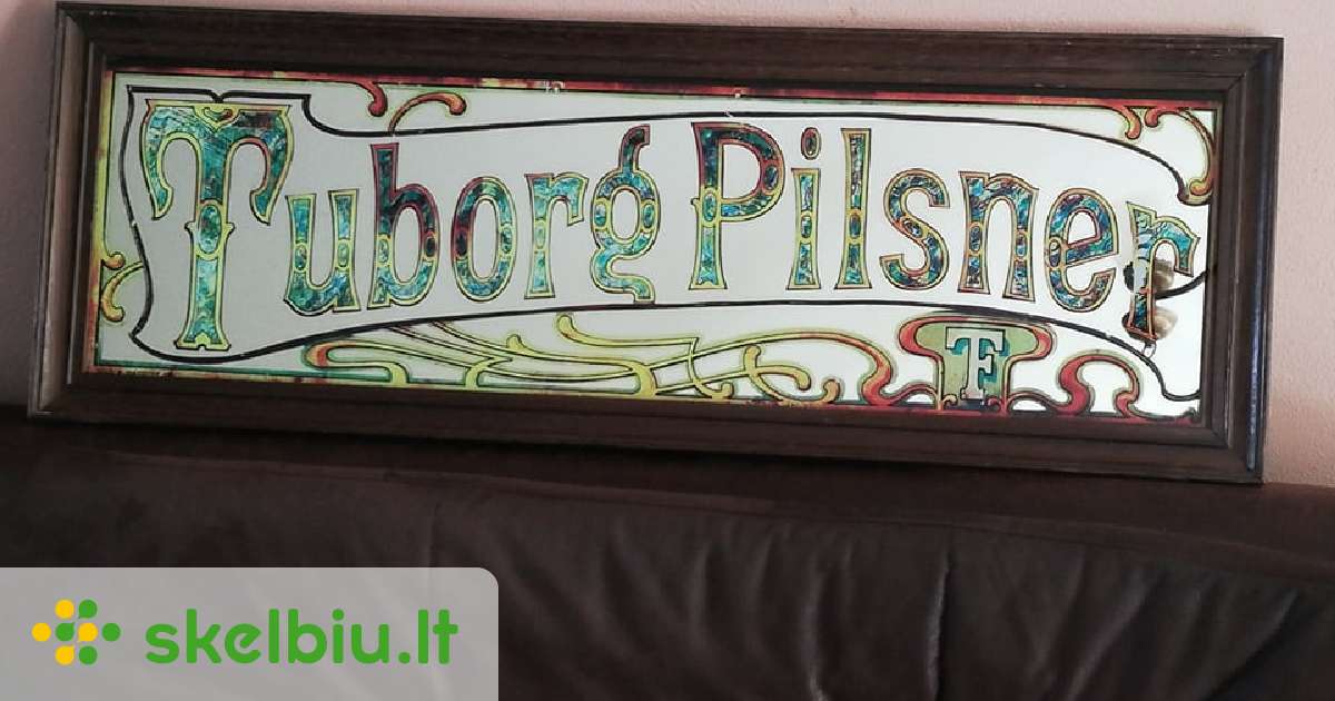 Sena tuborg reklama. - Skelbiu.lt