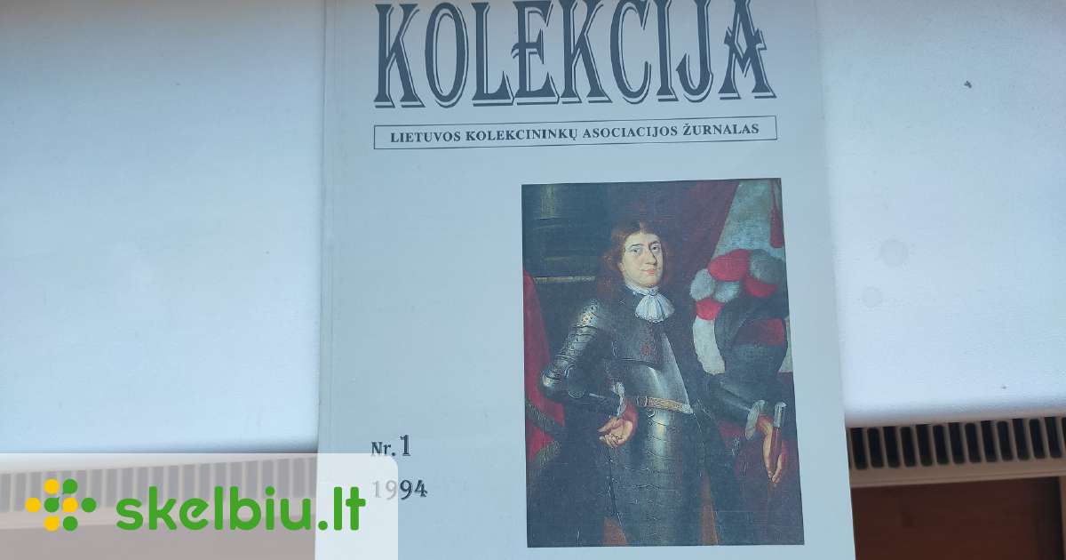 Zurnalas Kolekcija 1994 - pirmas numeris - Skelbiu.lt