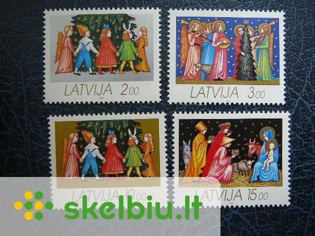 Sventos Kaledos Latvija 1992 Mnh llt344 - Skelbiu.lt