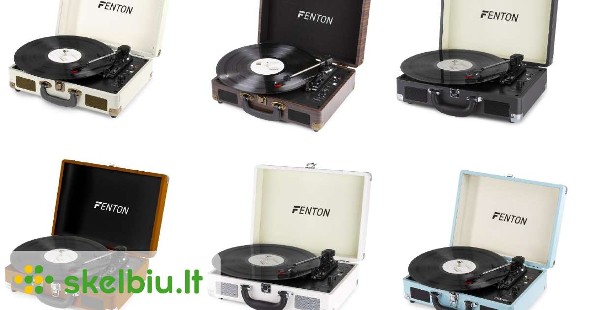 Patefonai - lagaminai su Bluetooth - Skelbiu.lt