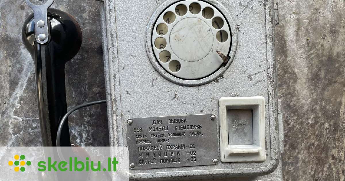 Taksofonas - Skelbiu.lt