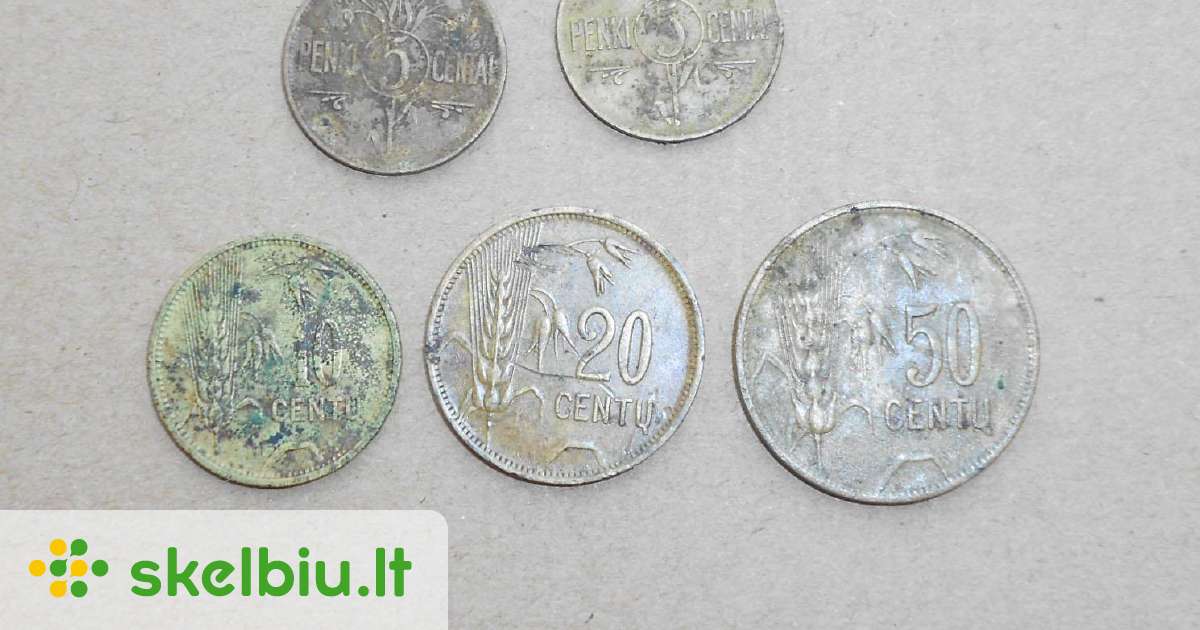 1925m Lietuvos centai (2) - Skelbiu.lt