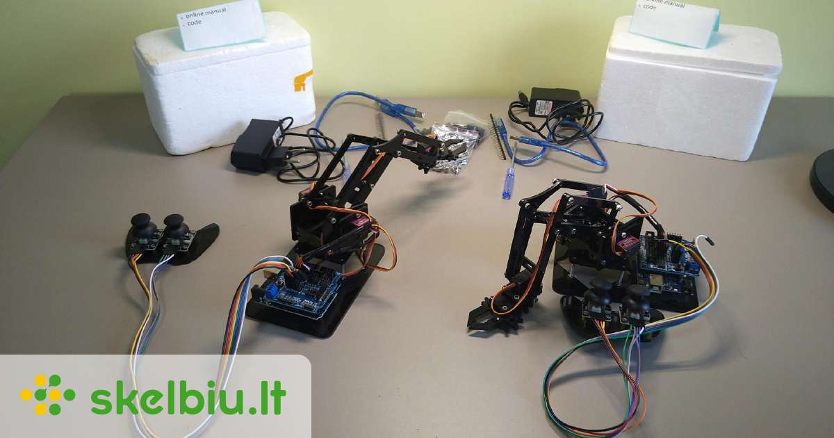 Robot Arm, robotinė ranka - Skelbiu.lt