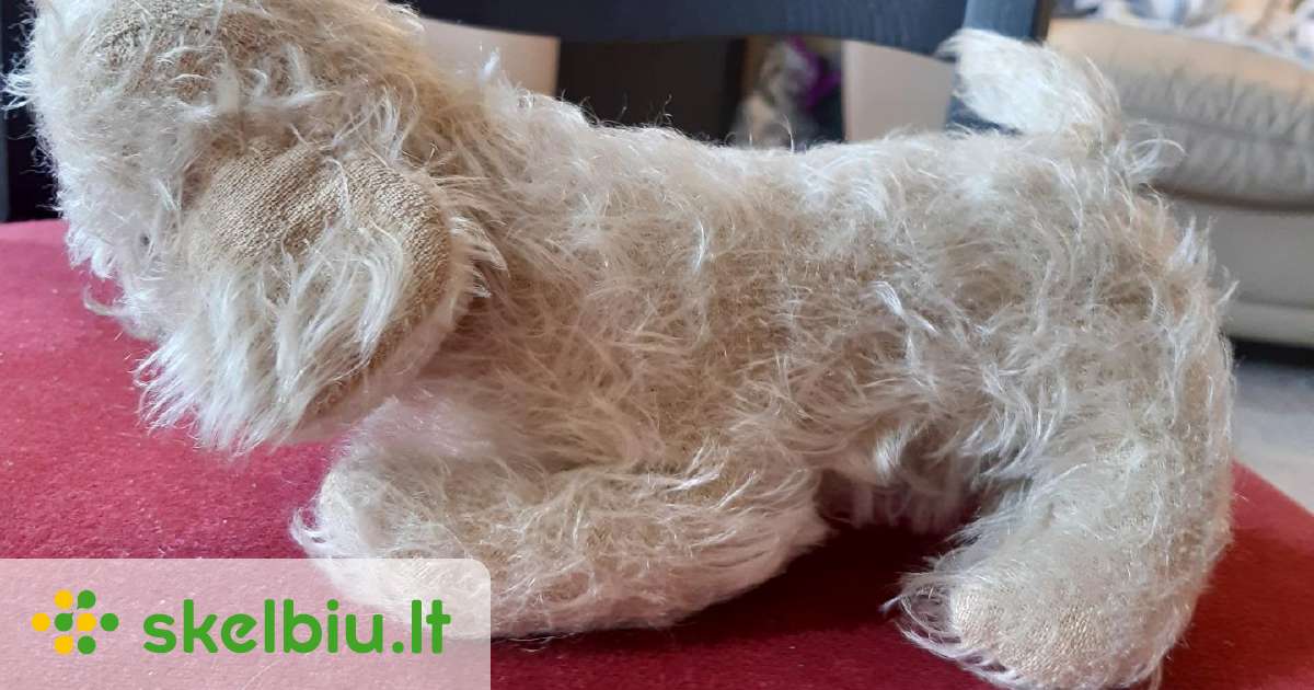 Senovinis žaislinis šuniukas - Skelbiu.lt