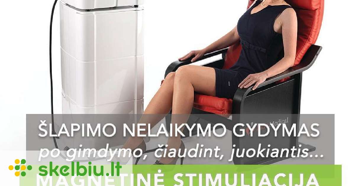 Šlapimo nelaikymo gydymas per 3-4sav. - Skelbiu.lt
