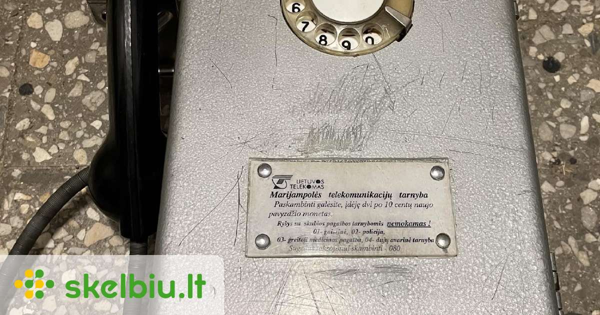 taksofonas skelbimai - Skelbiu.lt