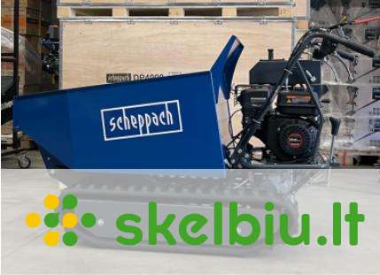 Scheppach Dp5000, Vikšrinis savaeigis karutis - Skelbiu.lt
