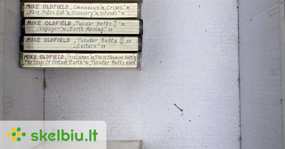 Kasetes - Skelbiu.lt