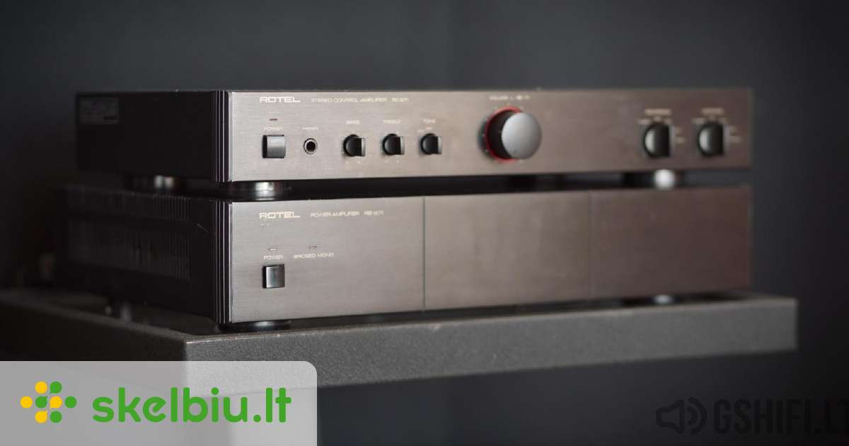 Rotel Rc-971 + Rb-971 Stereo Komplektas - Skelbiu.lt