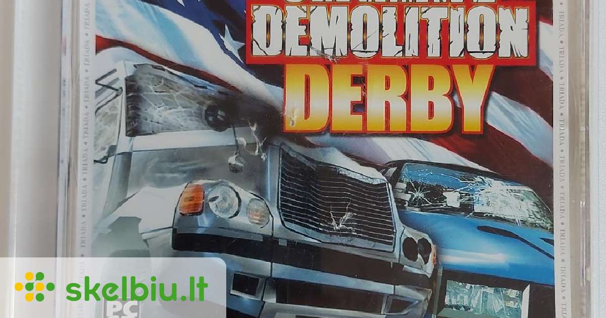 ,Ultimate Demolition Derby' Pc CD-rom Žaidimas - Skelbiu.lt