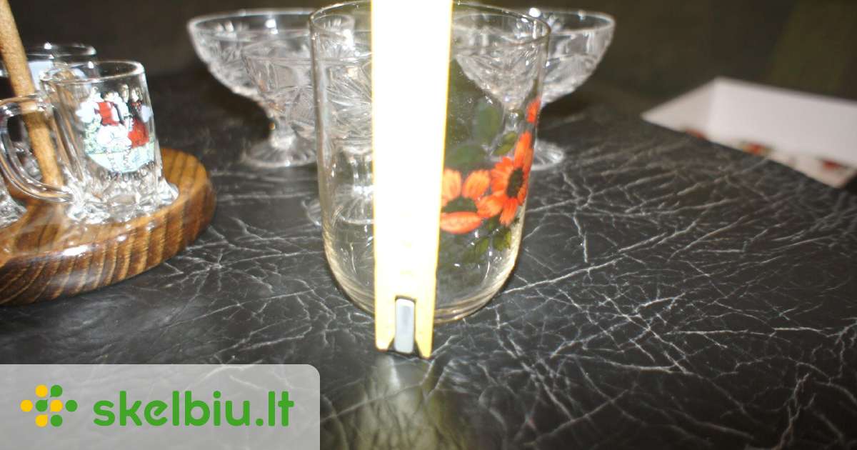 kristalo stiklines skelbimai - Skelbiu.lt